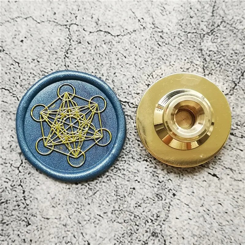 Металлический штамп Куб Метатрона XunMade just head