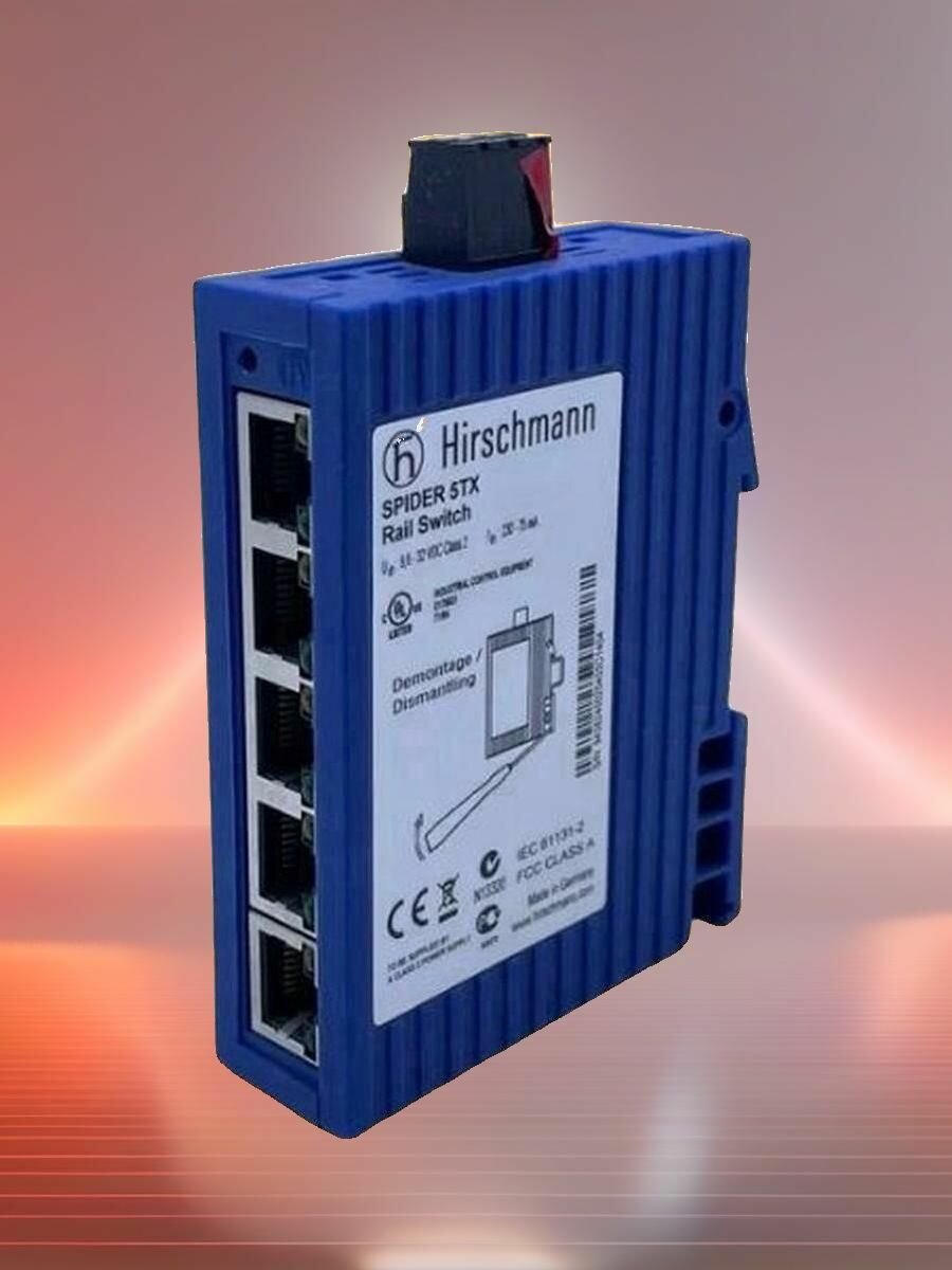 943 824-002 Коммутатор Hirschmann SPIDER 5TX