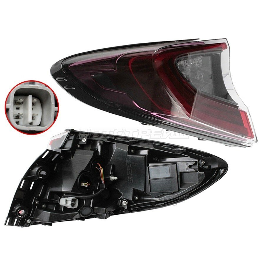 SAT ST-212-CH16LDL Фонарь задний Toyota C-HR 16-19 (Слева/ LED)