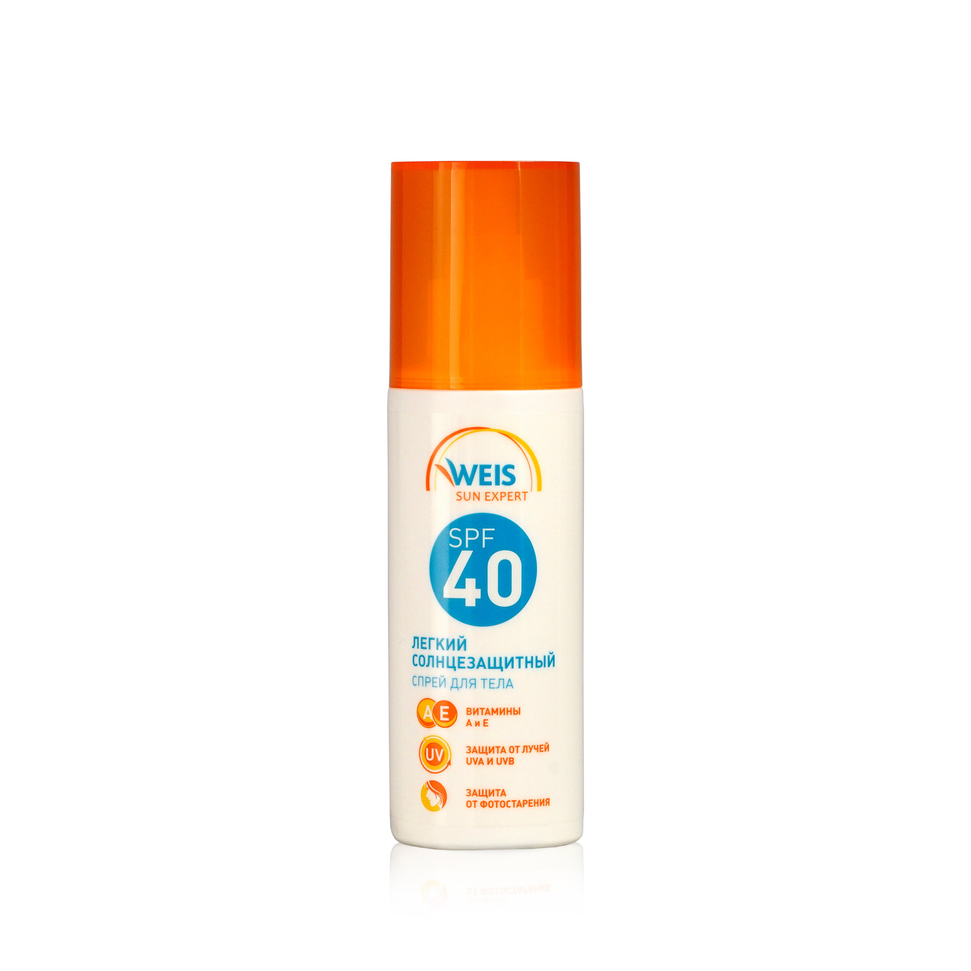 Спрей солнцезащитный Weis SPF-40 150мл
