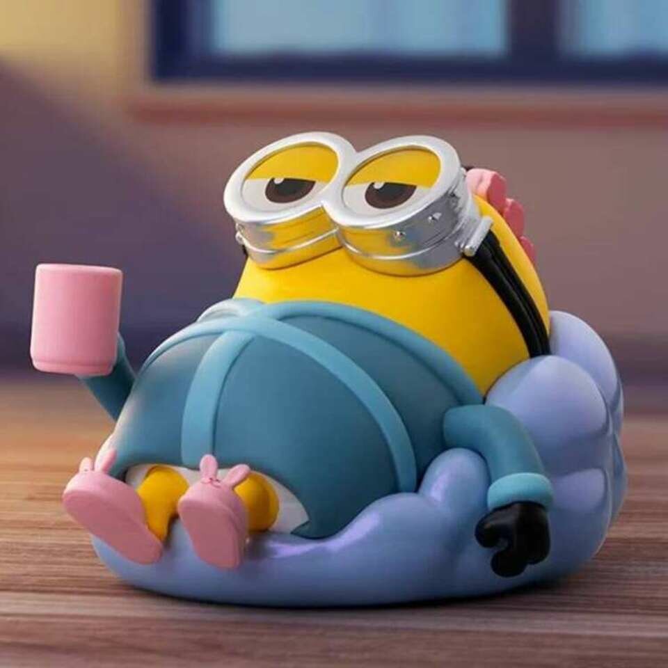 Miniso POP MART Minions Ленивая повседневная фигурка
