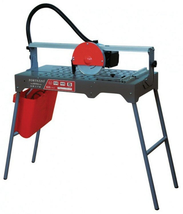 Плиткорез Fortezzo DTS200-620, электрический, для керамики и керамогранита, 1100Вт