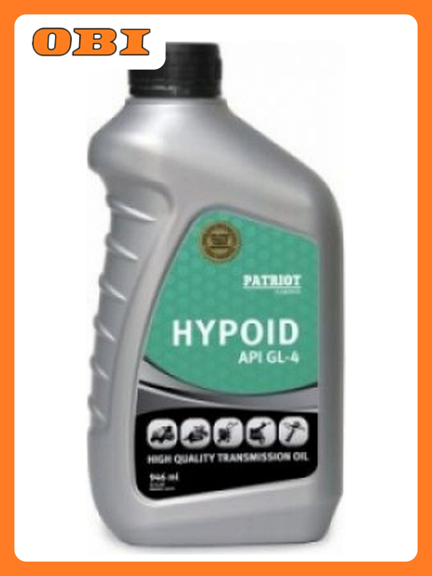 Трансмиссионное масло PATRIOT HYPOID SAE 80W-85 минеральное 0,946 л