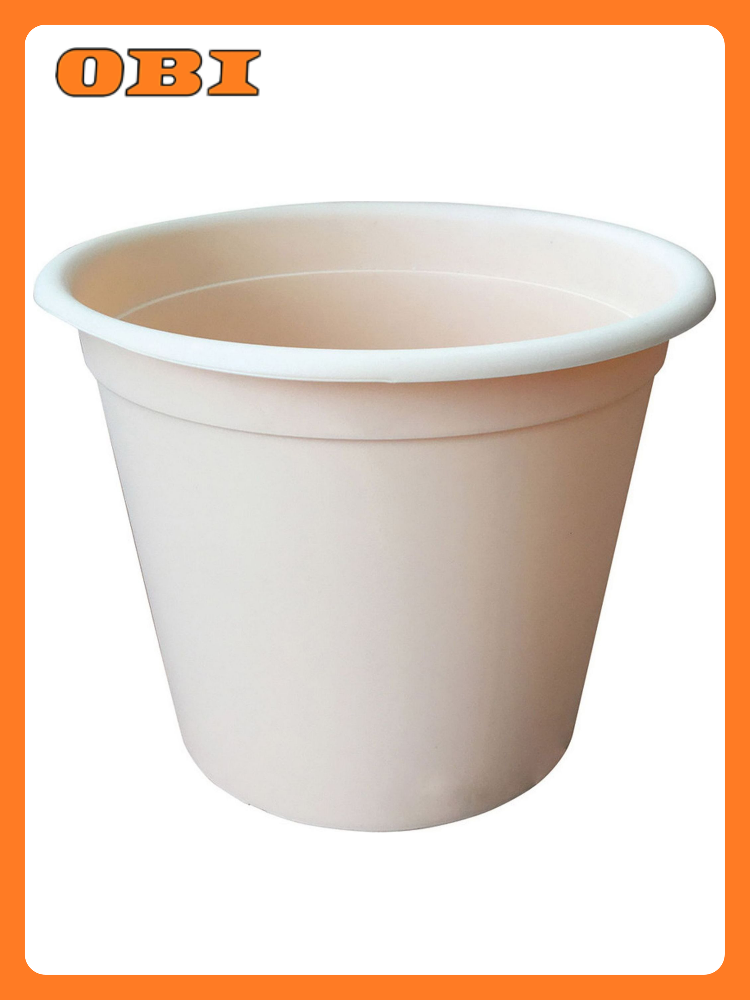 Горшок Роксор Консьюмер d45 cм 36 л полипропиленовый слоновая кость