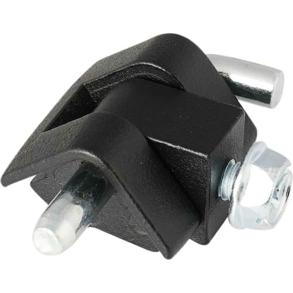 Угловая петля тризам (под толщину металла 1,5-2 мм; черная; металл; штырь