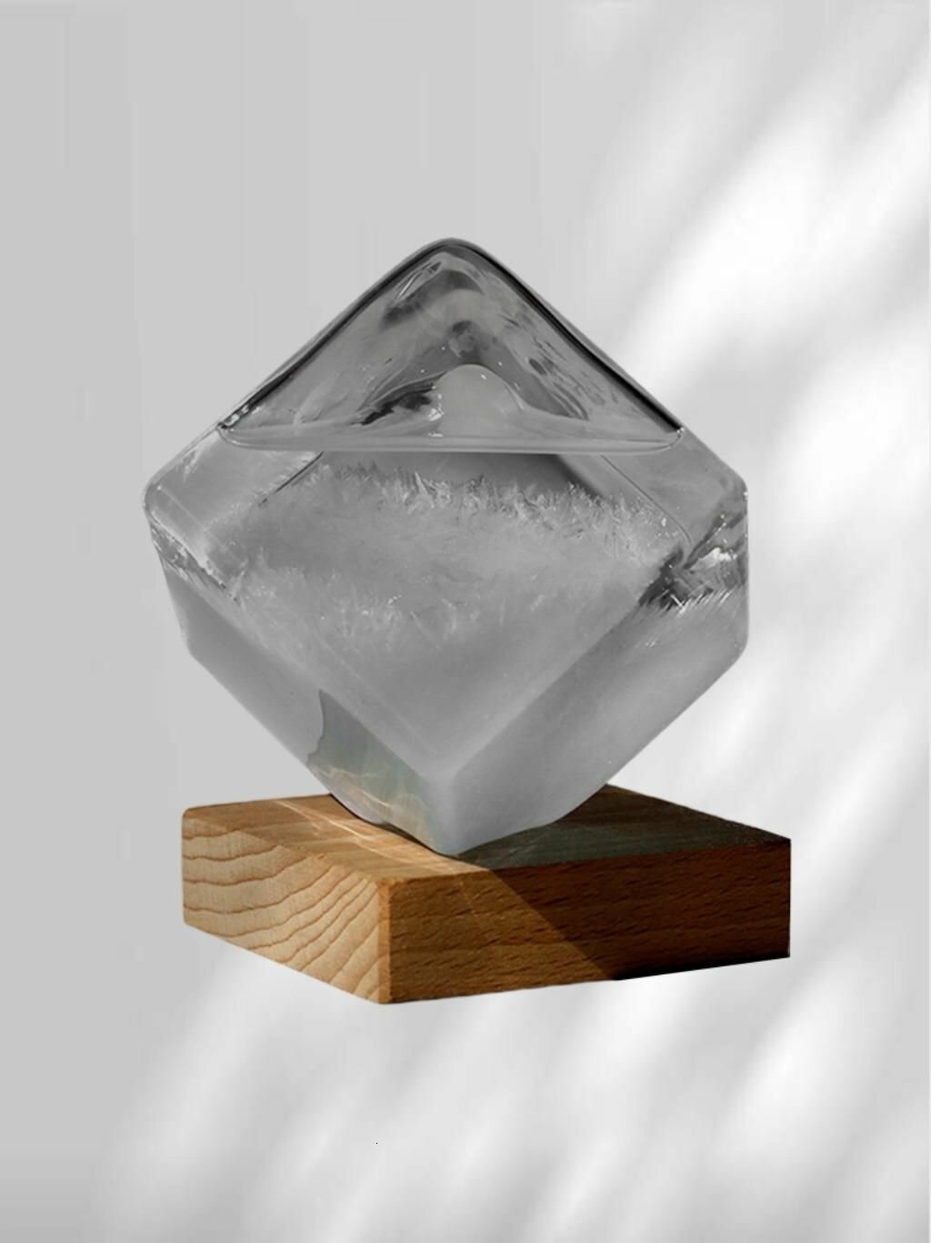 Барометр в форме куба для дома, Четкий - Большой