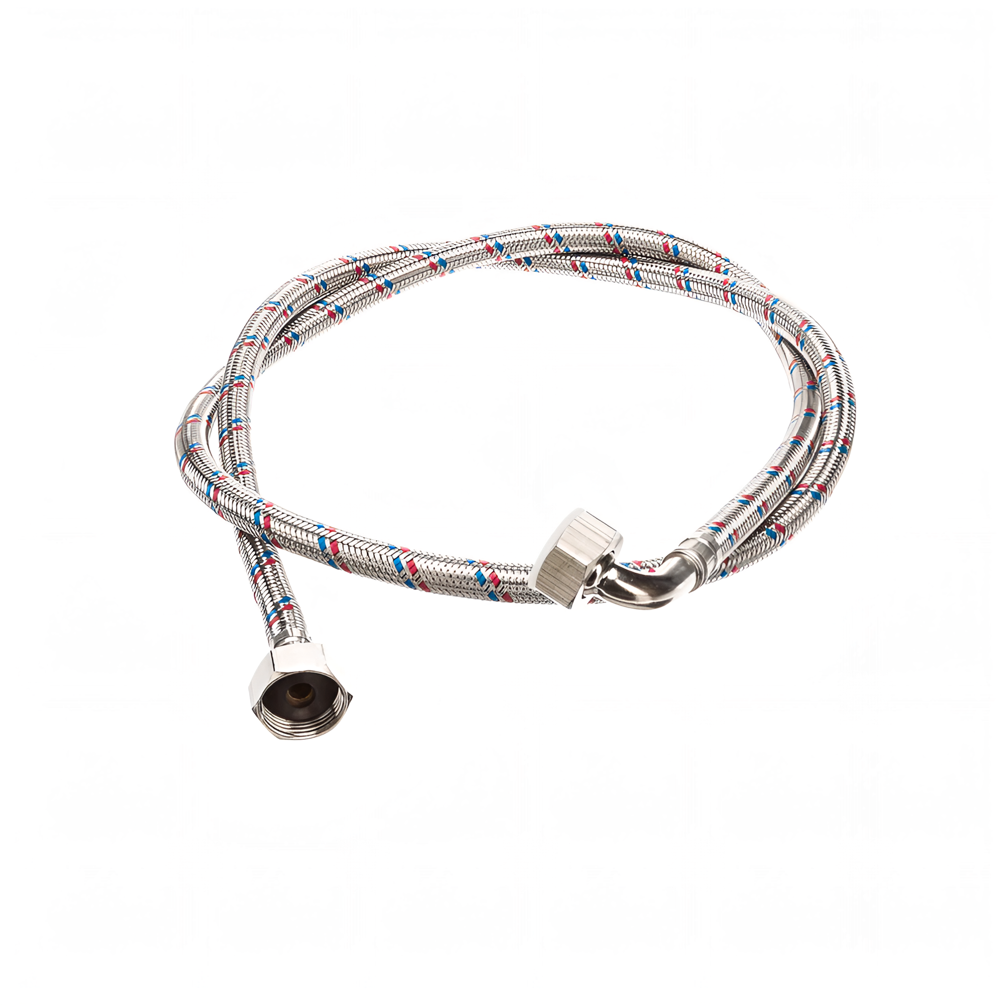 Шланг заливной для стиральных и посудомоечных машин металл 1,5м г/г 3/4 TST