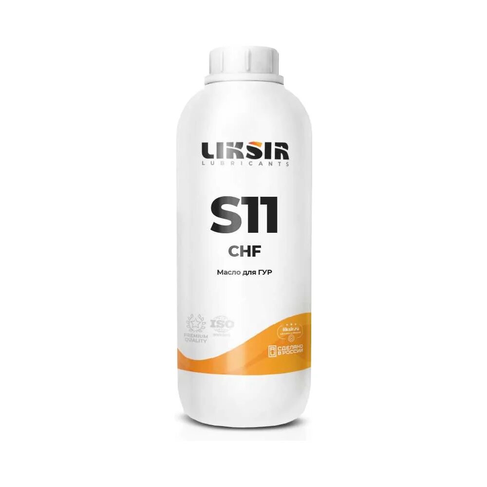 Жидкость для гидроусилителя руля (ГУР) LIKSIR CHF S11 (Аналог Pentosin chf 11s) 1л 203401 синтетический состав