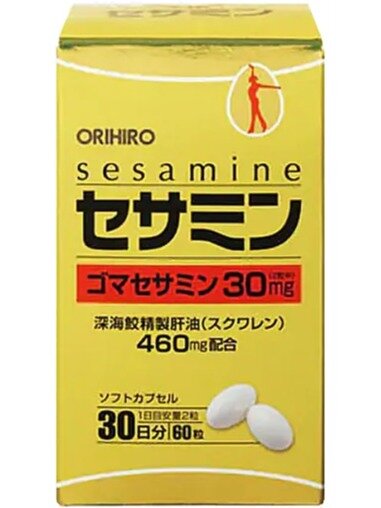 Для иммунитета Orihiro Сесамин 60 капсул