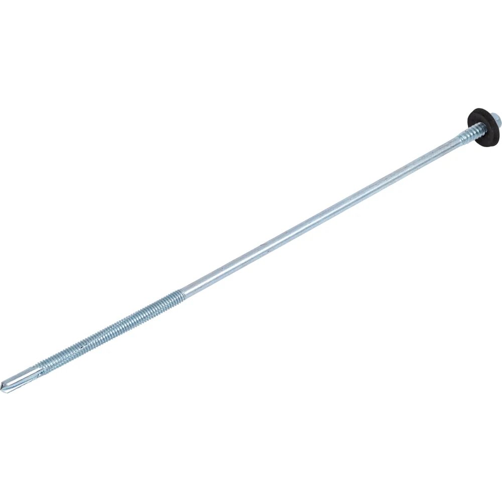 Саморез для крепления сэндвич‑панелей BEFAST, оцинкованный, шестигранная головка, шлиц, пресс‑шайба