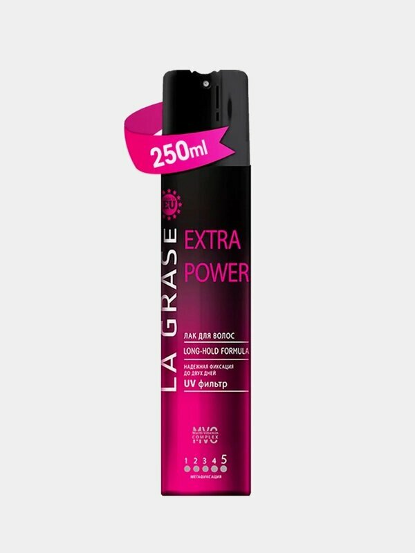 La Grase Лак для волос Extra Power 250мл