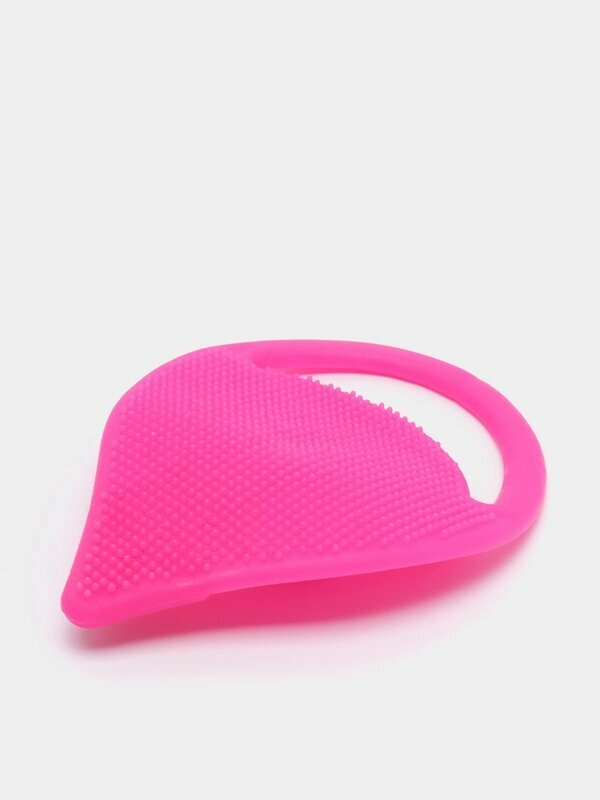 Силиконовая щётка для умывания и микропилинга