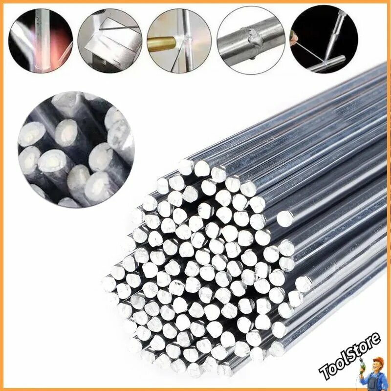 Электроды по алюминию, Алюминиевый сварочный электрод низкотемпературный и плавкий 1,6 мм / 2,0 мм