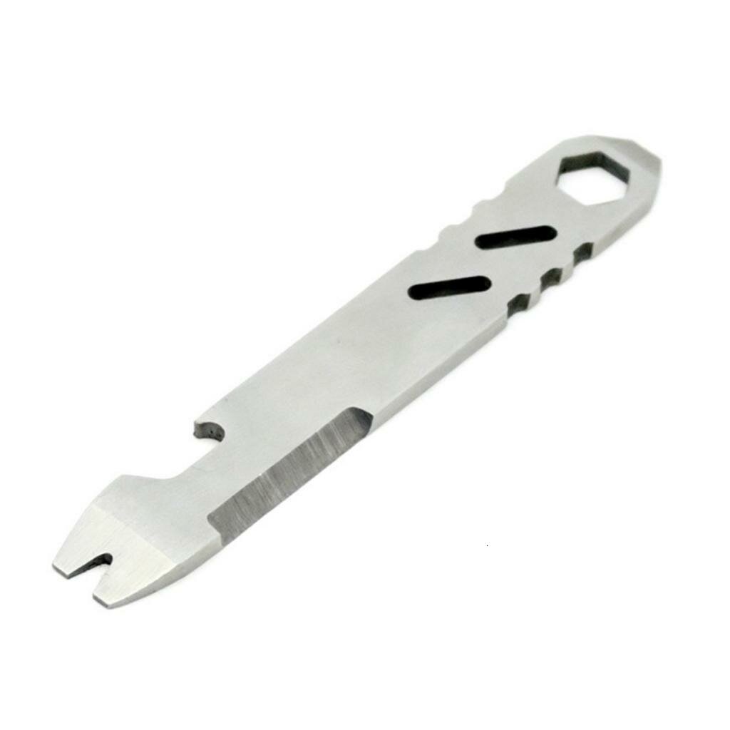 Многофункциональная стальная лом-отвертка для выживания и кемпинга, Полное лезвие