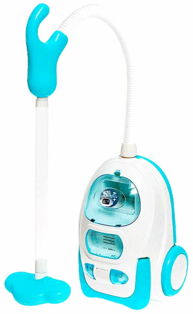 Игрушечный пылесос "Мини-дом" со звуковыми и световыми эффектами, детская бытовая техника, развивающая интерактивная игрушка, цвет микс