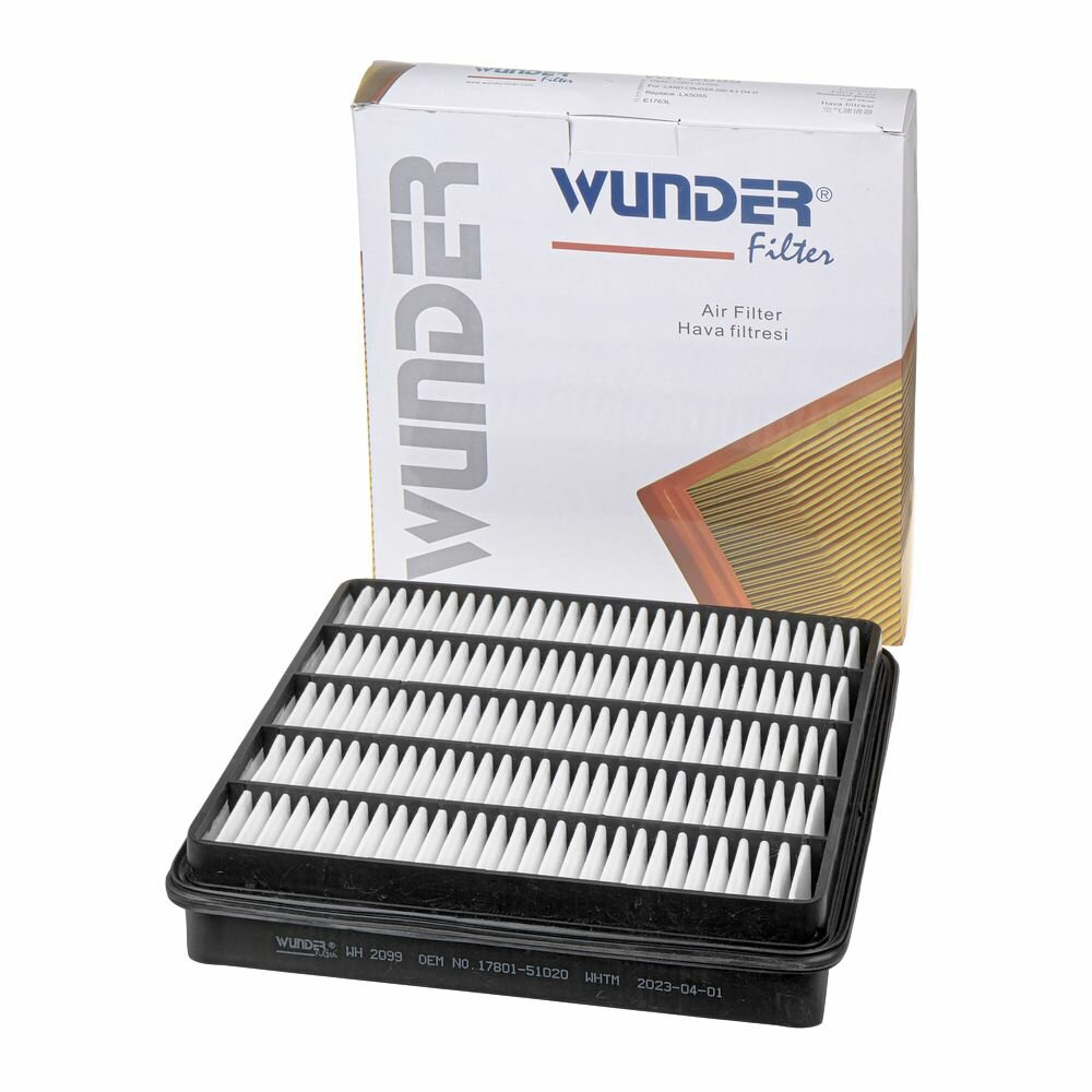 Фильтр воздушный TOYOTA Land Cruiser J200 WUNDER FILTER WH2099