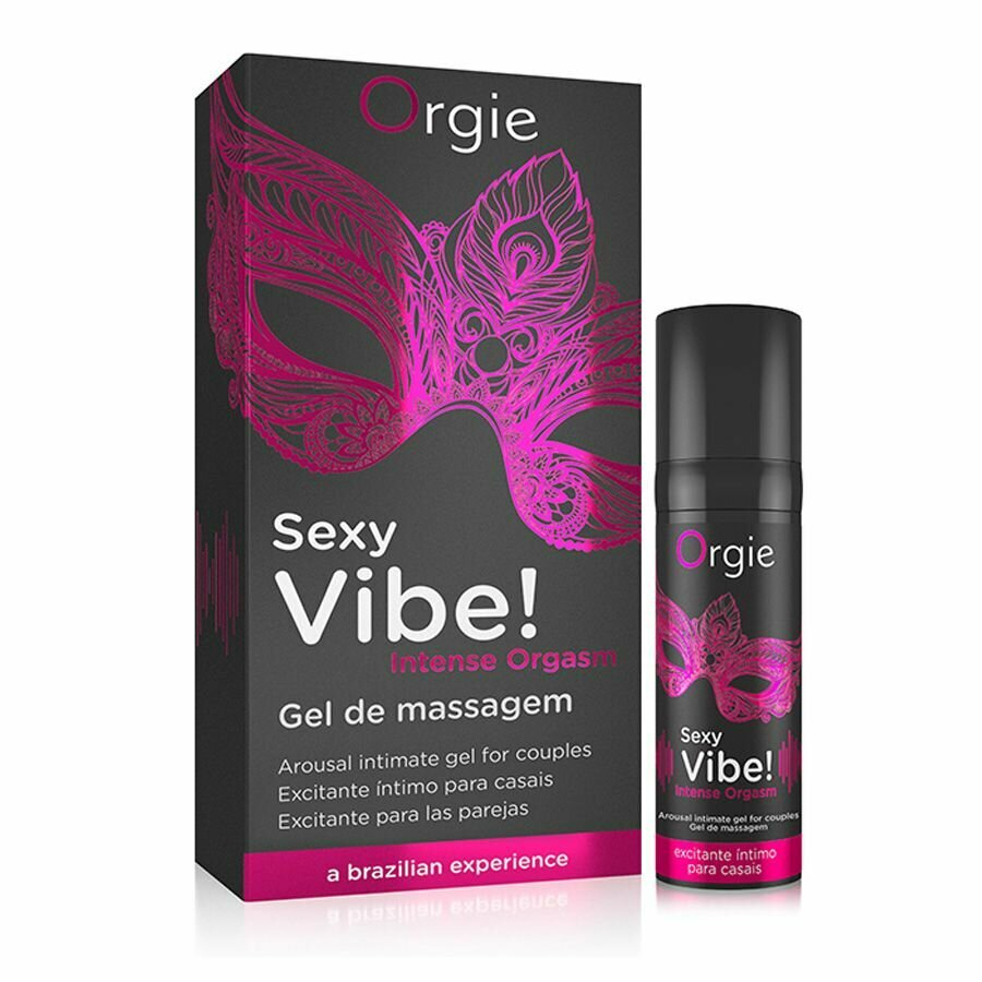 Гель Orgie Sexy Vibe Intense Orgasm с эффектом вибрации, 15 мл