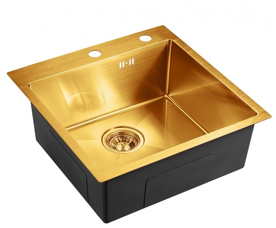 Кухонная мойка EMAR EMB-117A PVD Nano Golden