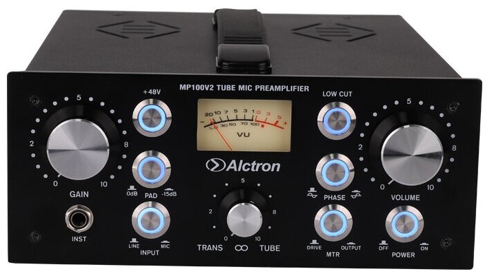 MP100V2 Предусилитель микрофонный, ламповый, Alctron