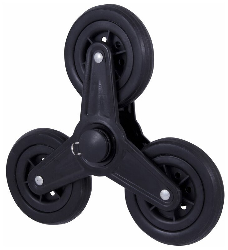 Колесо комбинированное пластиковое, 3 шт по 88 мм (093546)