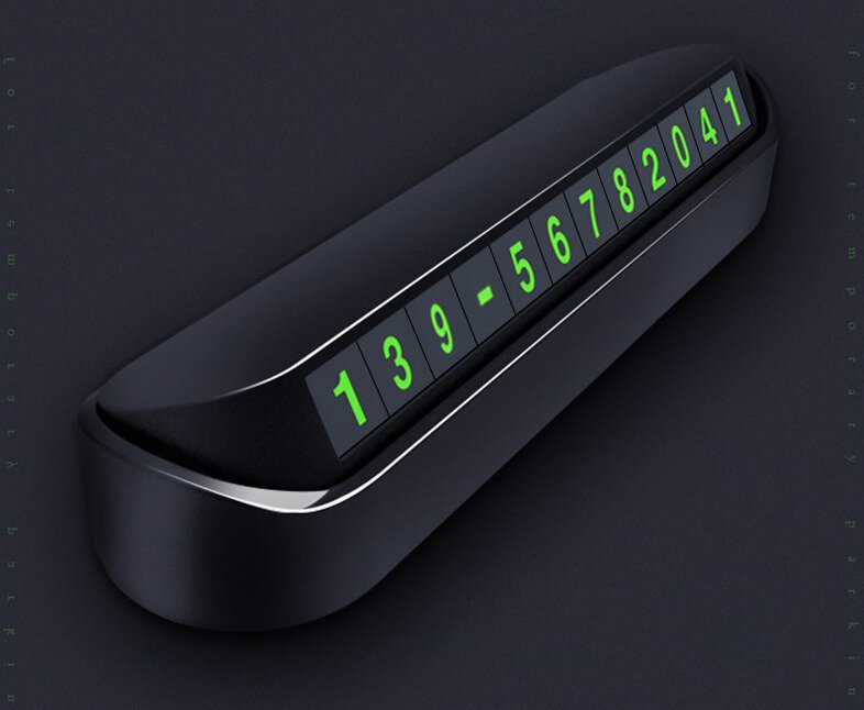 Автовизитка автомобиля табличка для номера телефона в машину