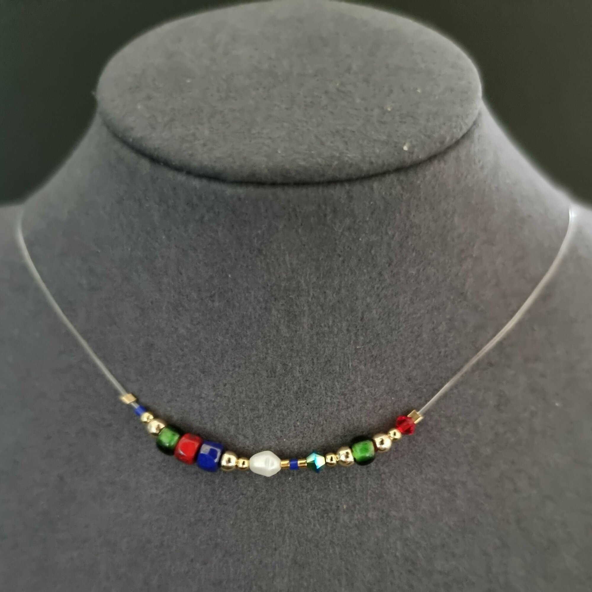 Чокер, бисер