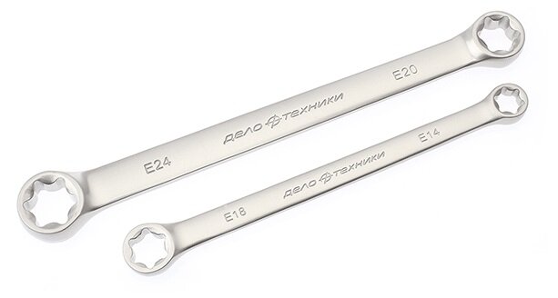 Ключ накидной TORX E20xE24 (ДелоТехники)