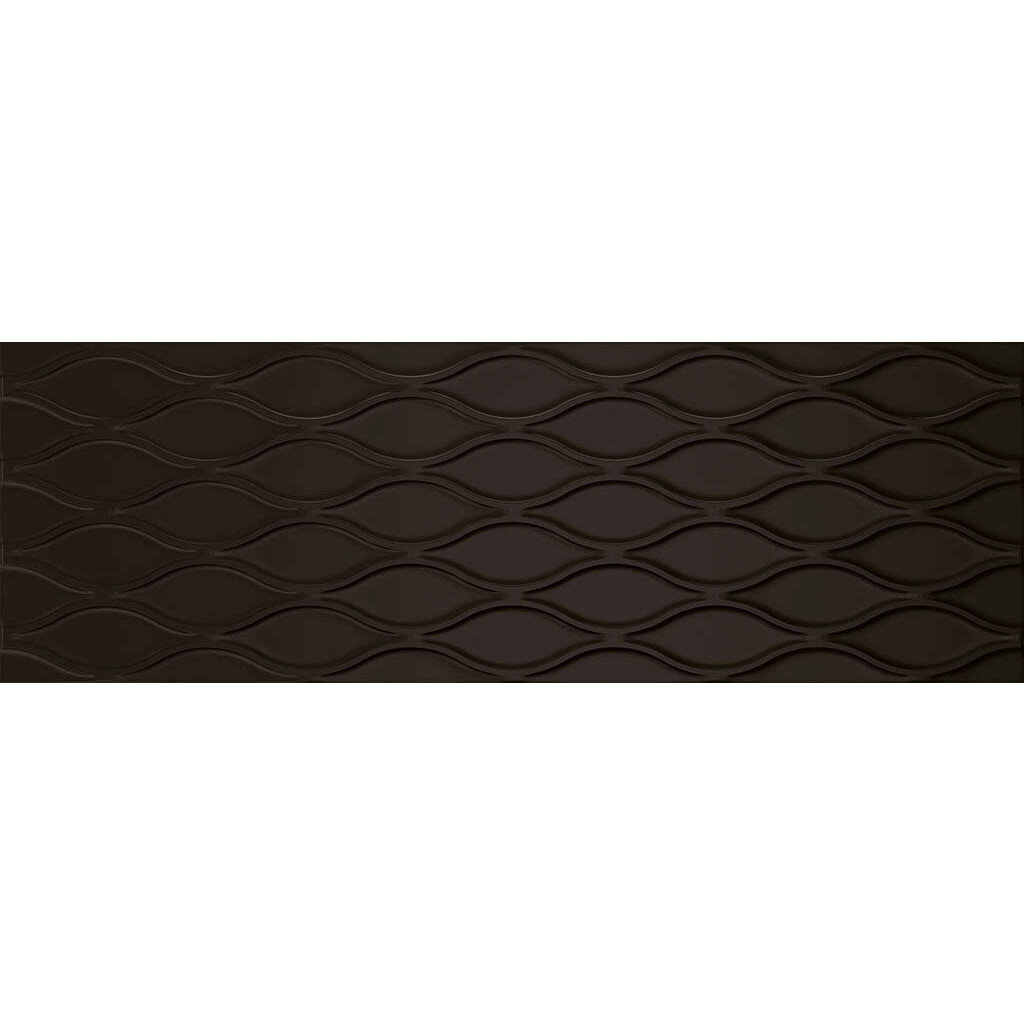 Настенная плитка Sanchis Home (Санчис Хоум) Chain black 40x120 см ректификат матовая