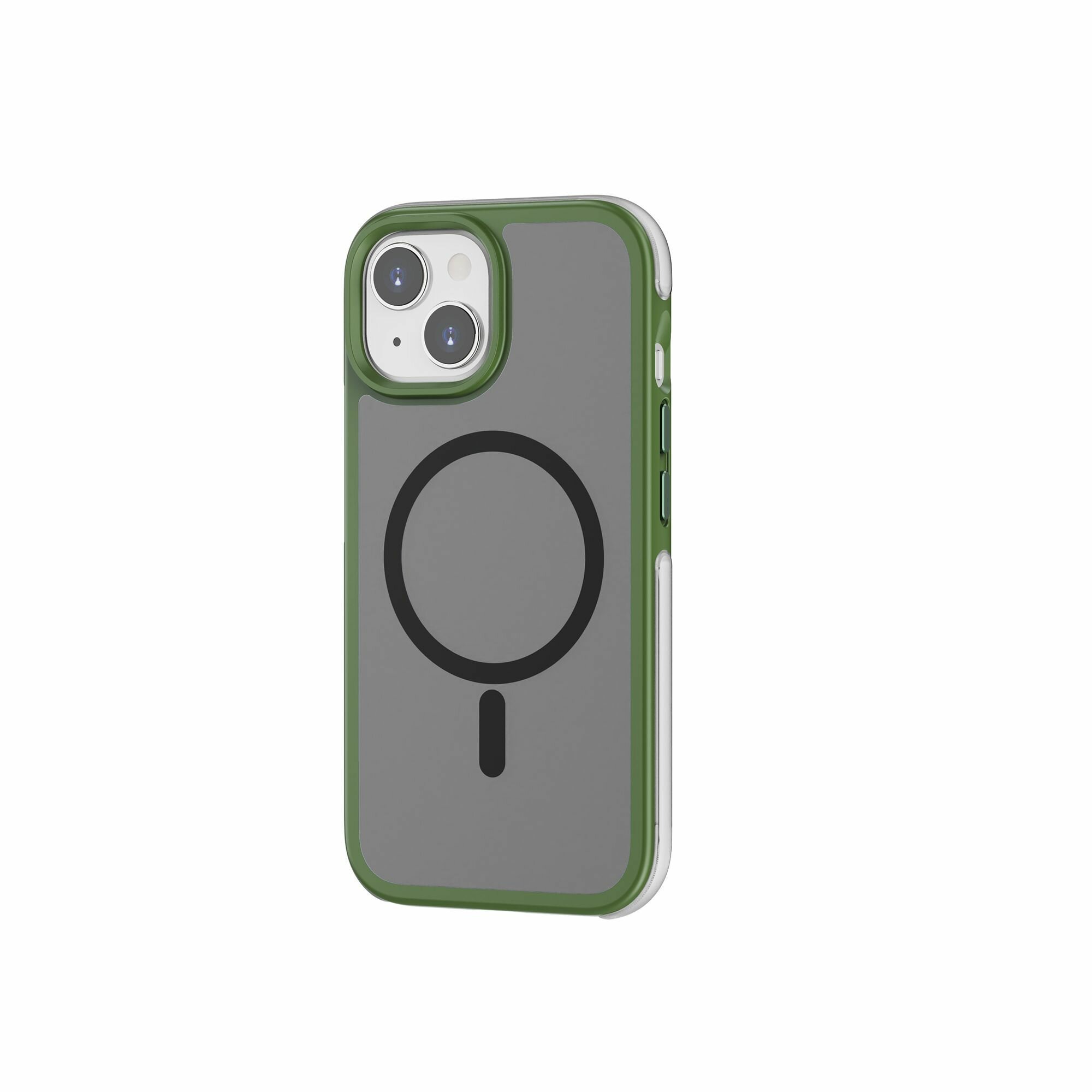 Чехол с MagSafe WIWU Air Shield Phone Case for iPhone 15 Plus 6.7" ZKK-012 (Green)