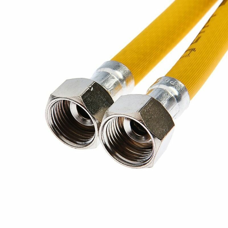 Tuboflex Газовый шланг жёлтый 3/4" 1,8м. г/г (ПВХ)