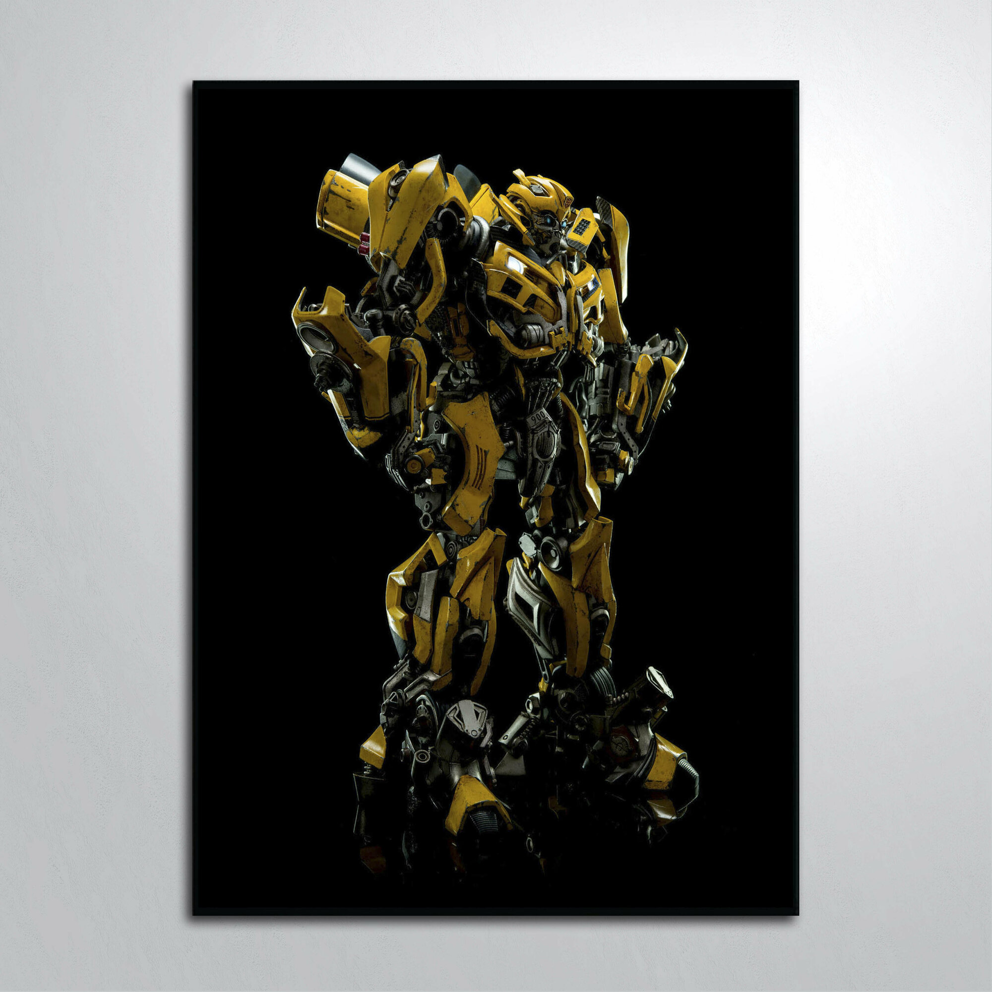 Постер без рамы/Трансформеры Шайа ЛаБаф Меган Фокс Бамблби Модель Transformers