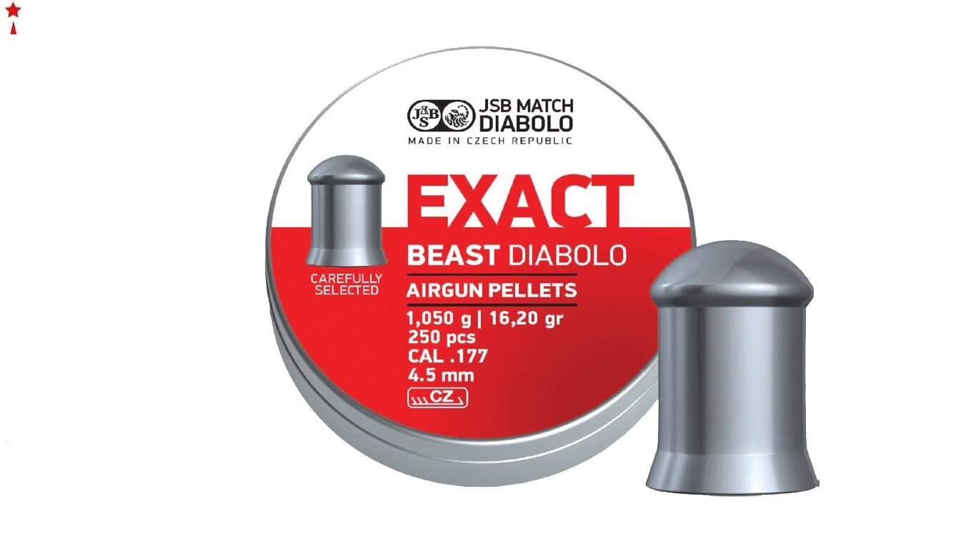 Пули для пневматики JSB Exact Beast Diabolo 4,52 мм, 1,055 гр. 250 шт.