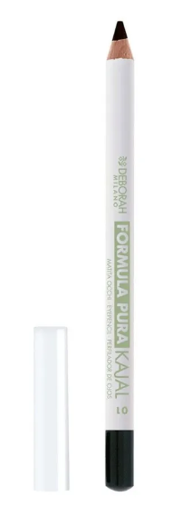Карандаш кайал для глаз Deborah Milano Formula Pura Kajal Bio, тон 01 глубокий черный, 1,2 г