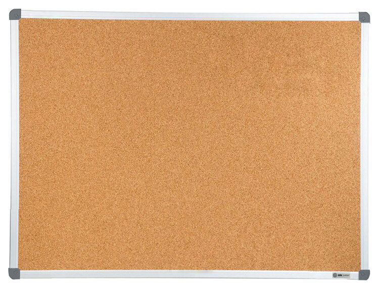 Доска пробковая Cactus CS-CBD-45X60, коричневый 45x60см алюминиевая рама пробка/алюминий