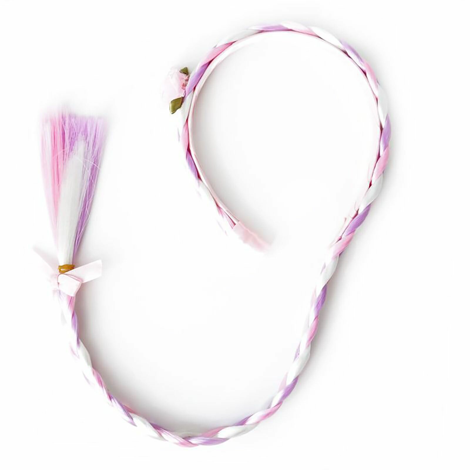 Ободок карнавальный "Косичка", 13*54 см, 1 шт. / Веселый праздник