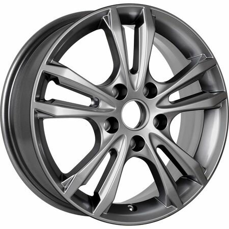 Колесный литой диск КиК Samara R16x6 4x100 ET40 CB67.1 Dark_platinum
