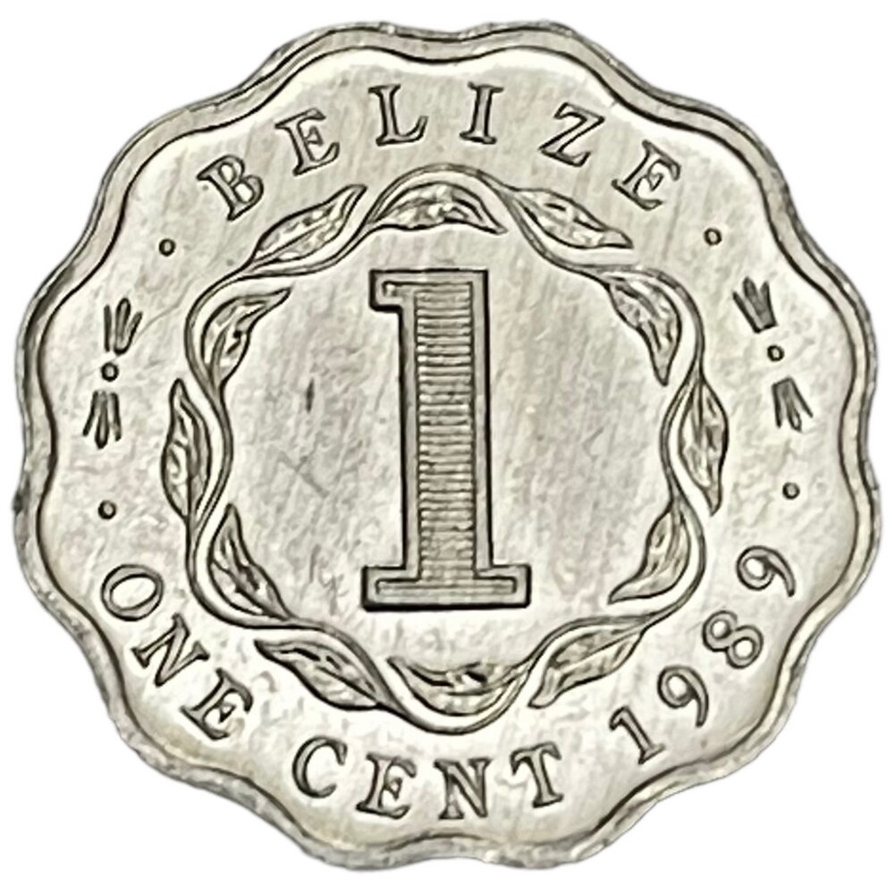 Белиз 1 цент 1989 г.