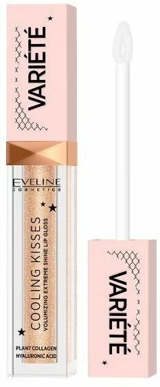 Eveline Cosmetics Охлаждающий блеск для увеличения объема губ VARIETE 01 COOLING KISSES, 6,8мл