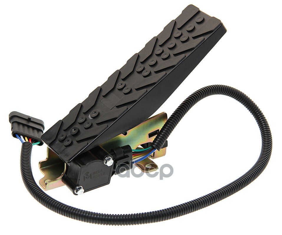 Педаль акселератора МАЗ-6430А,5440А,4370 с кронштейном под электропр.(дв. ЯМЗ, МАN) в сборе MEGAPOWER MEGAPOWER Automotive арт.