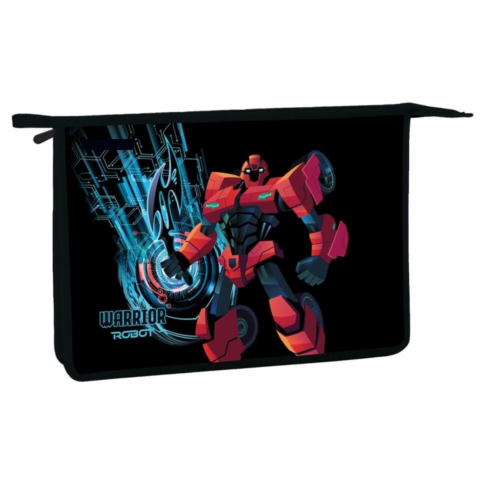 Папка для тетрадей "Трансформер" на молнии, формат А4