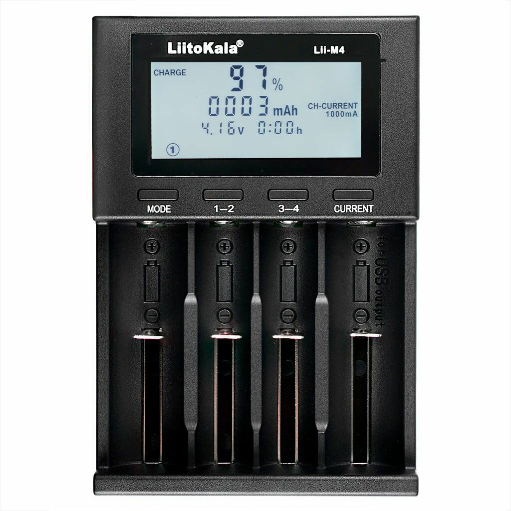 Зарядное устройство Liitokala Lii-M4