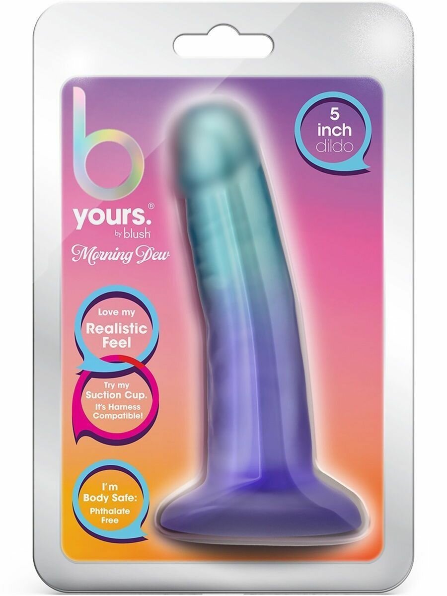 Фаллоимитатор на присоске "B YOURS MORNING DEW 5 INCH DILDO" 12см