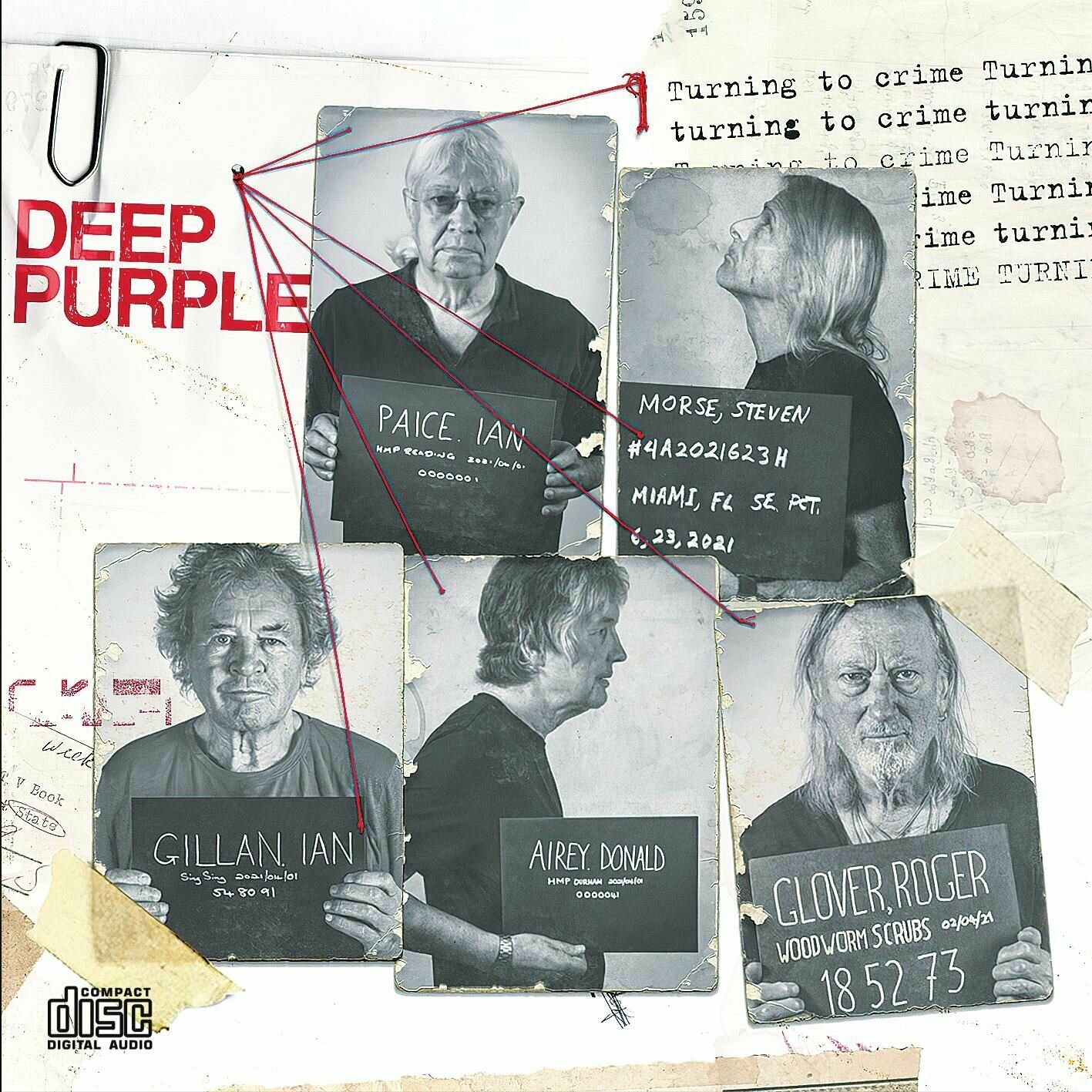 Deep Purple - Turning To Crime (2021) (Сборник CDR)