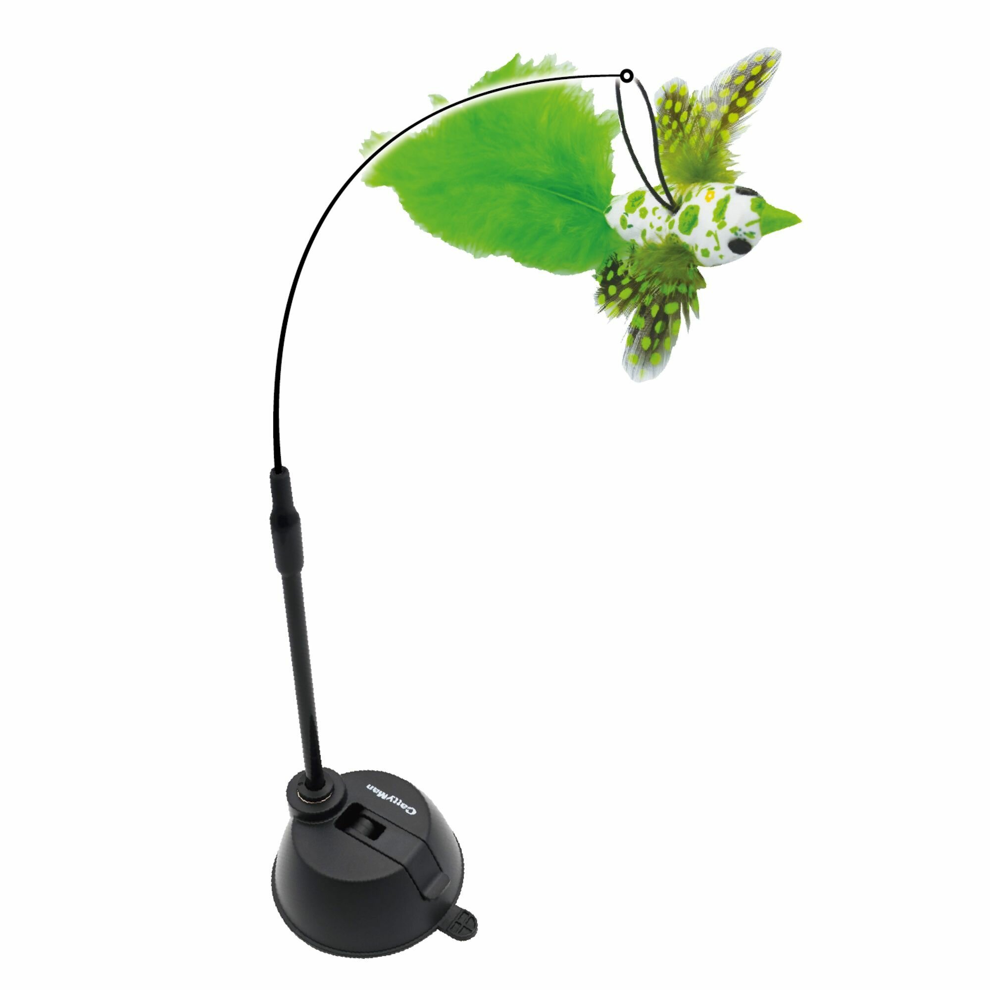 Игрушка для кошек Japan Premium Pet Супердлинная дразнилка на присоске для самостоятельной кошки (для игры один дома)