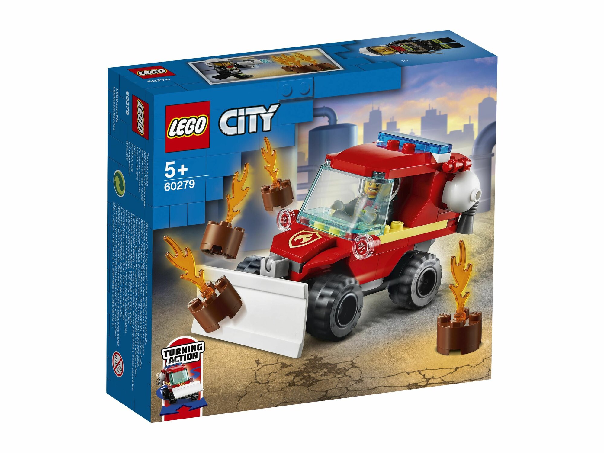 Конструктор LEGO City 60279 Пожарная машина (Fire Hazard Truck)