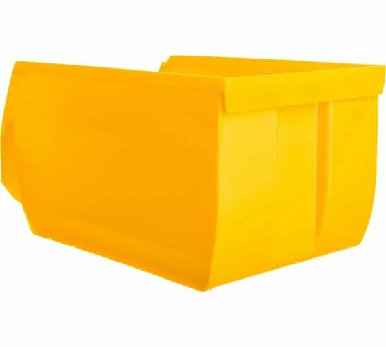 Ящик для хранения Gigant 250x150x130 мм, пластиковый желтый 32072