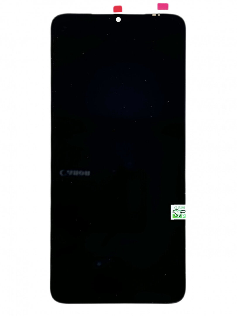 Дисплей для Xiaomi Poco M3/ Redmi 9T с тачскрином, черный (service pack)