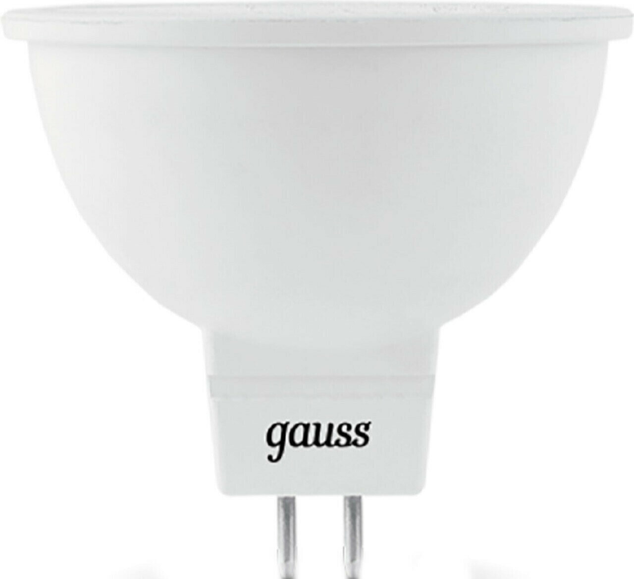 Лампа светодиодная LED 5 Вт 530 Лм 6500К холодная GU5.3 MR16 Black Gauss