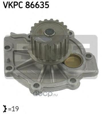 Помпа, водяной насос volvo s40 ii/s60/xc60/xc70 ii/xc90 2.9l+tdi 02-> skf vkpc 86635