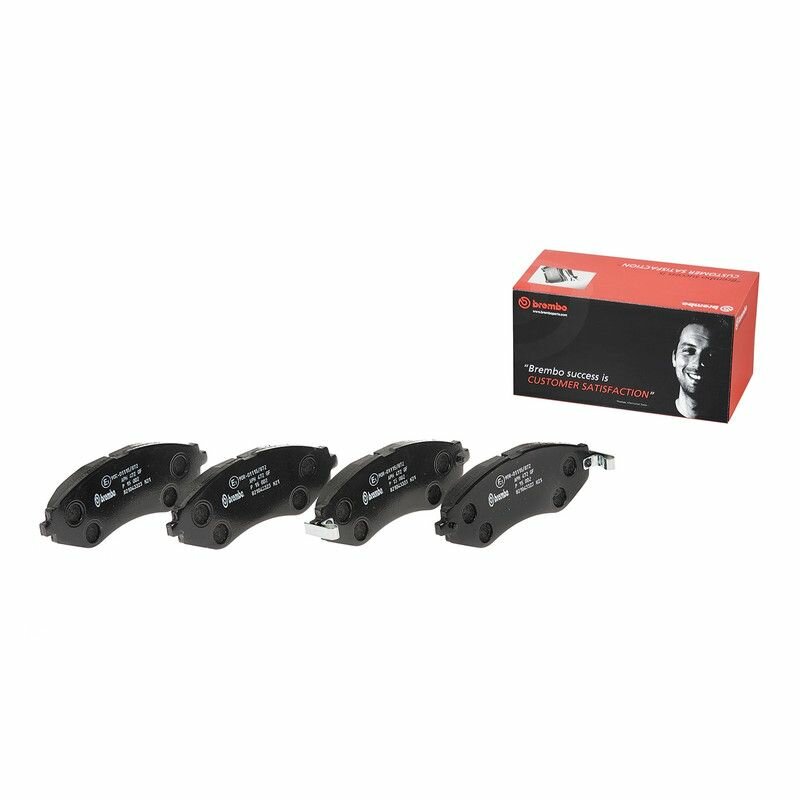 Тормозные колодки дисковые передние BREMBO P15002 для а/м CHEVROLET Nubira/Aveo, DAEWOO Lacetti